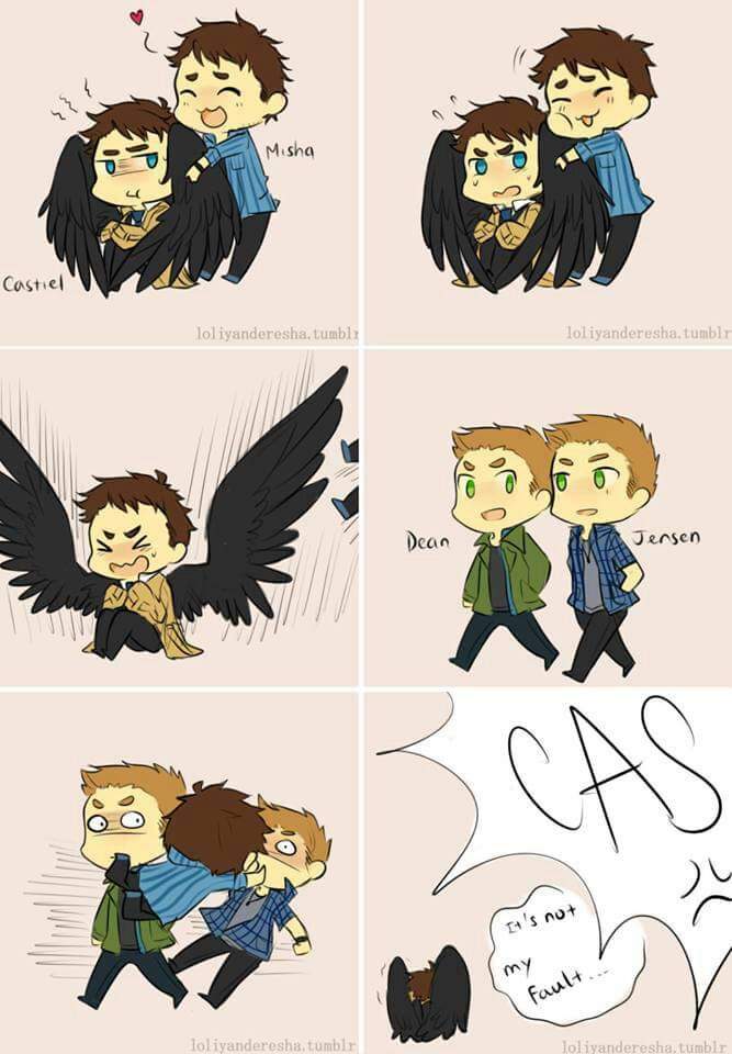 Destiel Fan Art 1 Supernatural Amino