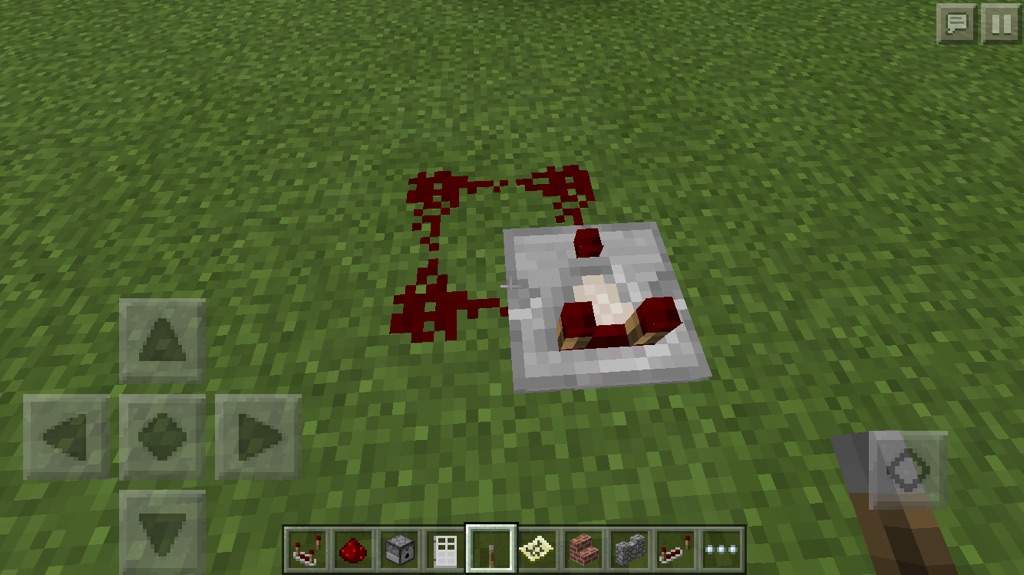  MCPE Tutorial How To Build An Extremely Fast Redstone Clock 