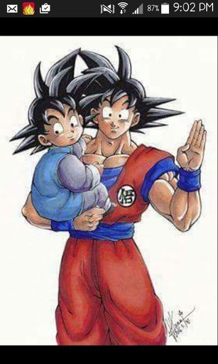 Goku And Son Goten Wiki Dragonballz Amino