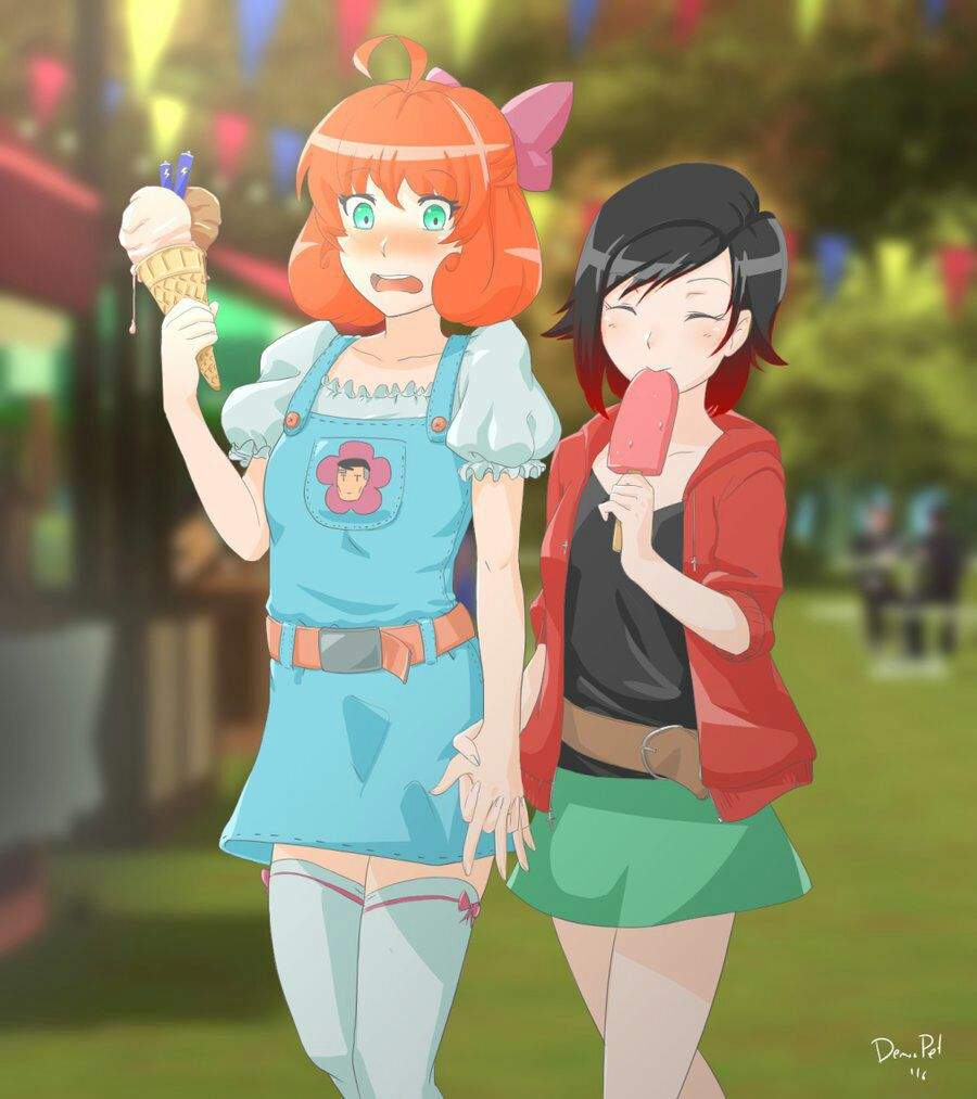 Penny Vs Weiss Rwby Amino