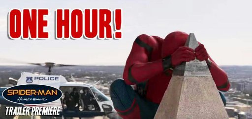 T Minus ONE HOUR Before Homecoming Trailer Comics Amino