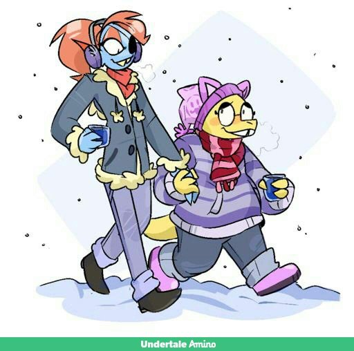 Undyne X Alphys Wiki Undertale Amino