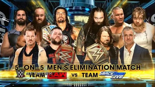 Survivor Series 2016 Team Raw vs Team Smackdown | Wiki | Wrestling Amino Survivor Series 2016 Team Raw vs Team Smackdown | Wiki | Wrestling Amino