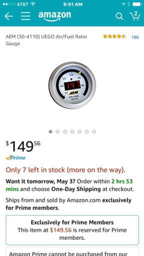 Wideband O2 Sensor Miata Amino