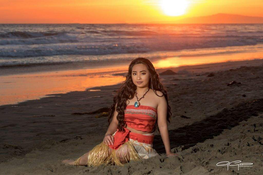 Moana Beach Photoshoot Cosplay Amino