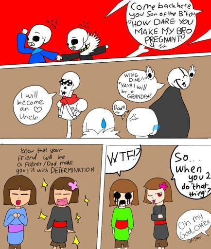 Classic Sans X Fell Sans Comic Undertale Shipsotp Amino