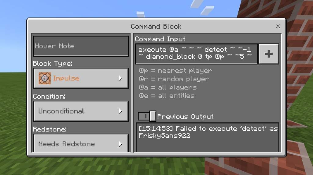 Execute Command Tutoriel Minecraft Amino