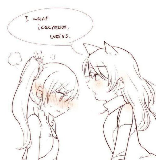 Weiss X Blake Wiki Rwby Amino