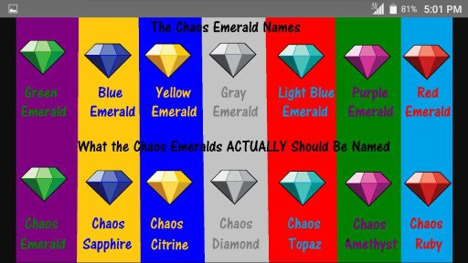 Master Emeralds Chaos Emeralds Wiki Sonic The Hedgehog Amino