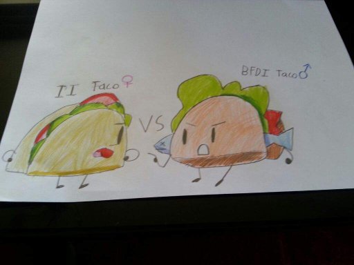 Bfdi Taco Vs Ii Taco Object Shows Amino