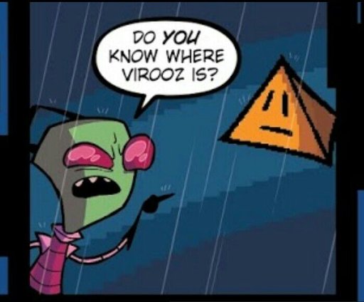 Does The Triangle Guy From Issue 23 Remind Anyone Of Bill Cipher Invader Zim Amino