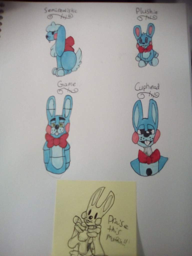 Toy Bonnie Fnafstylechallenge Five Nights At Freddys Amino