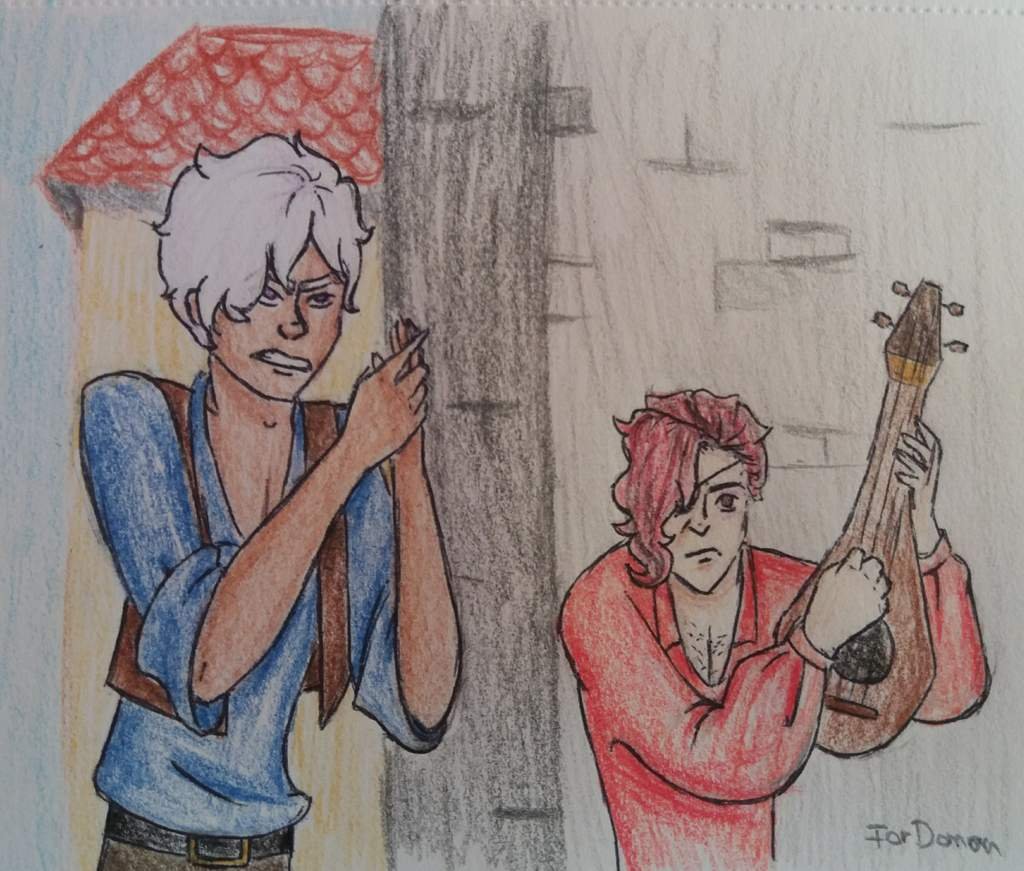 Julian And Asra Asra And Julian The Arcana Visual Novel Amino