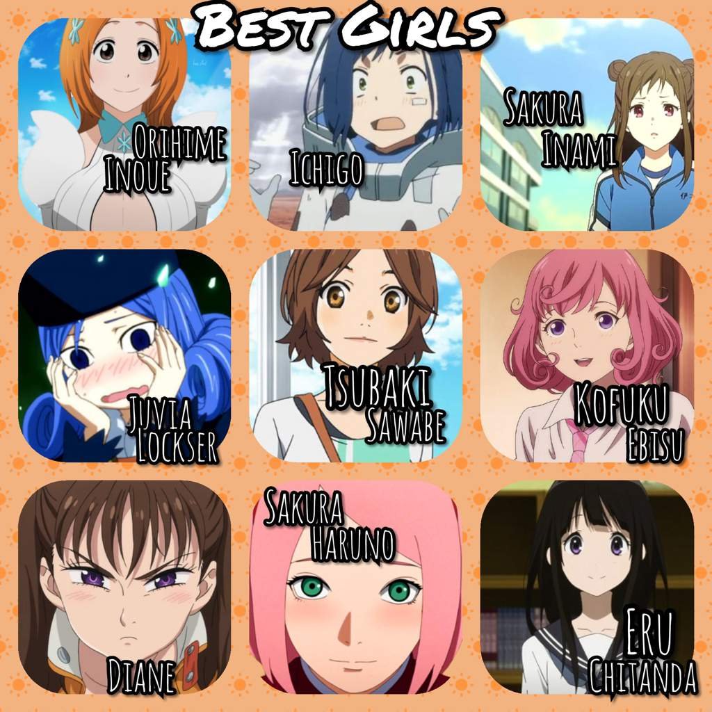 Best Girls Anime Amino