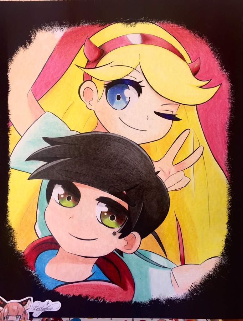 Star Y Marco Dibujo De Comisión Terminado Arte Anime Amino Amino