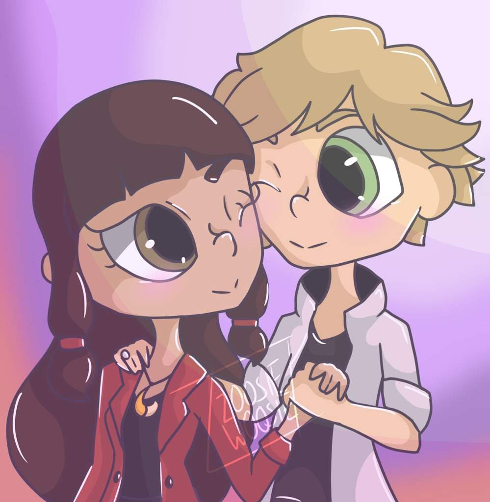 Lila X Adrien Miraculous Amino