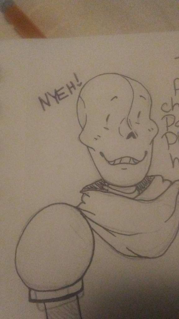 Have A Paps Doodle To Brighten Your Night Undertale Amino