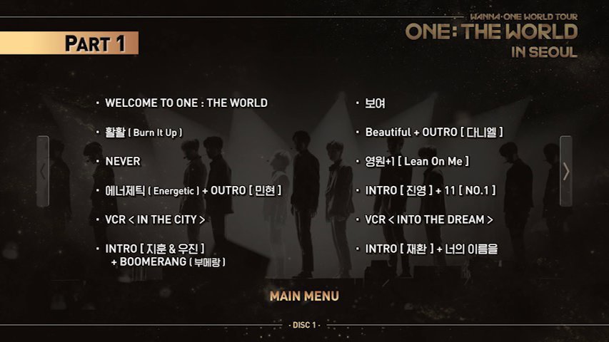 Wanna One World Tour In Seoul Dvd Wanna One 워너원 Amino