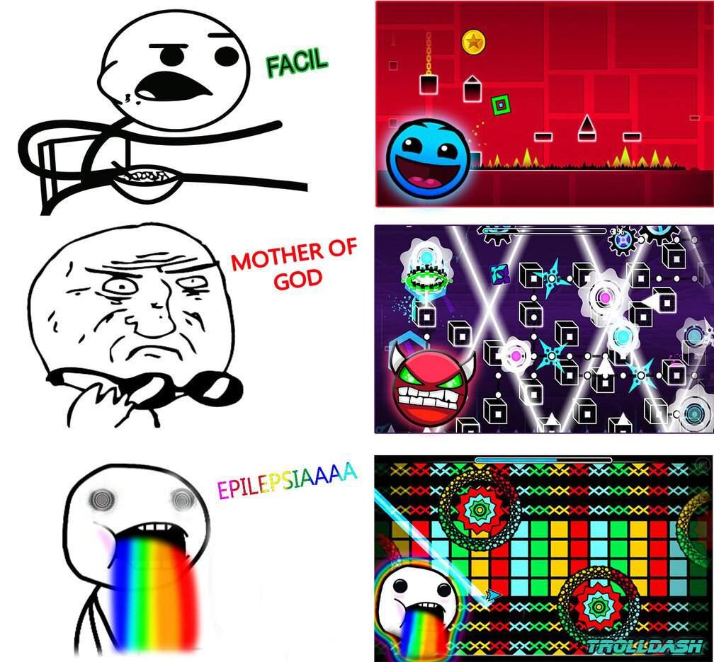 Las Dificultades Que Tenemos Geometry Dash EspaÑol Amino 