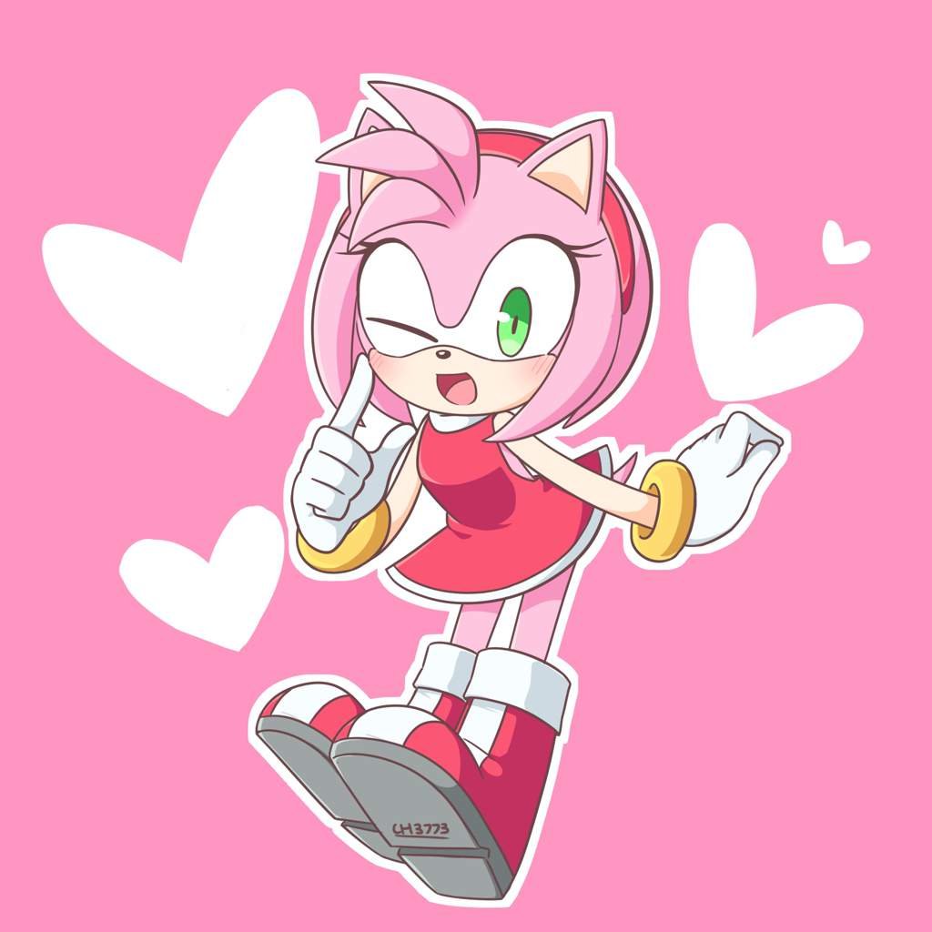 The Pink Girl Sonic The Hedgehog Amino