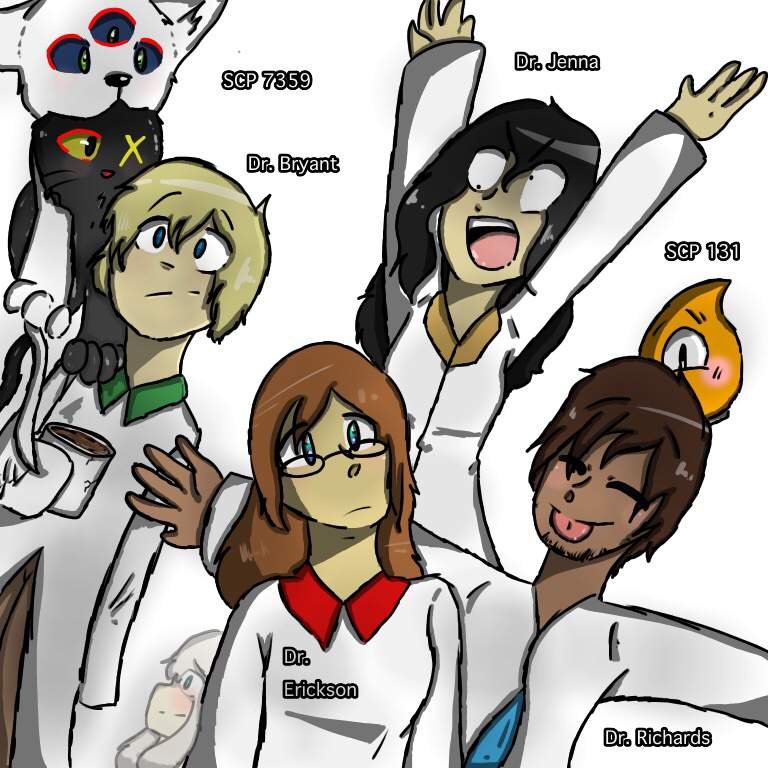 Little Doodle Of Some OC Thingys SCP Foundation RP Amino