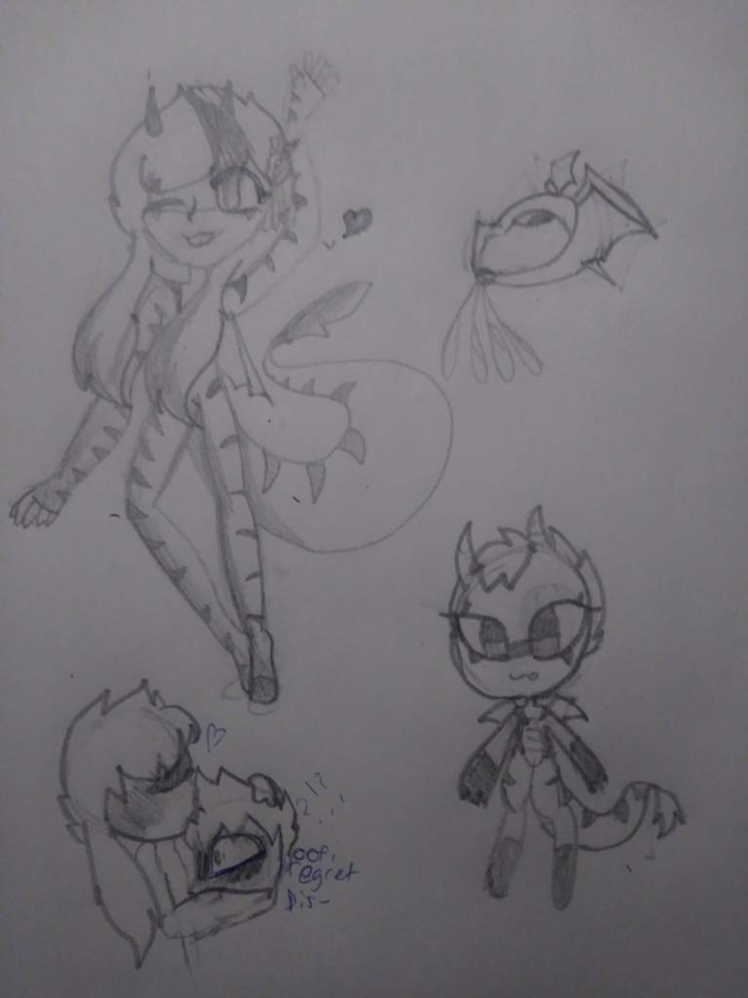 A Couple Of Sketches~ Miraculous Ladybug Ocs Amino