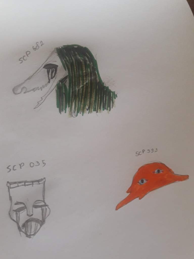 Когда решил попробовать нарисовать SCP в своем стиле: | SCP Foundation ...
