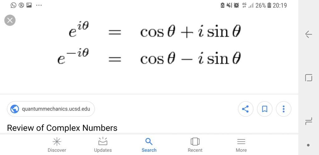 Complex Numbers And The Euler Identity For Dummies Maths Amino Amino