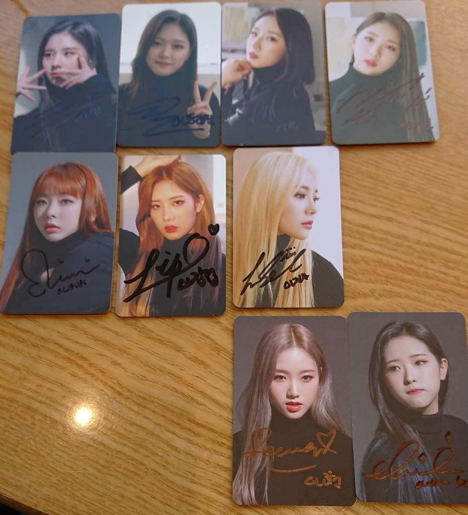 Loonaverse scratch card signed photocards | LOOΠΔ Amino Amino