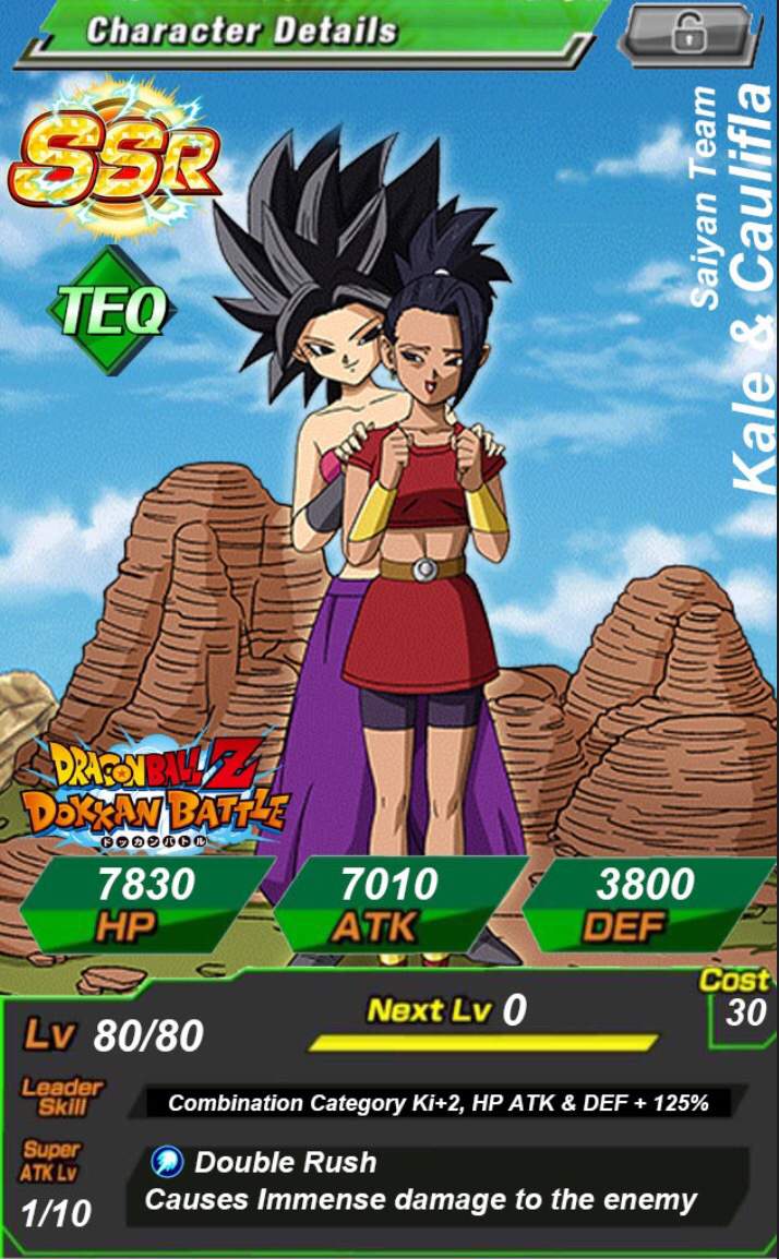 Kale And Caulifla Custom Card Dokkan Battle Amino