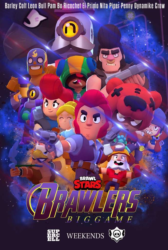 Brawl Stars постер | Brawl Stars RU Amino