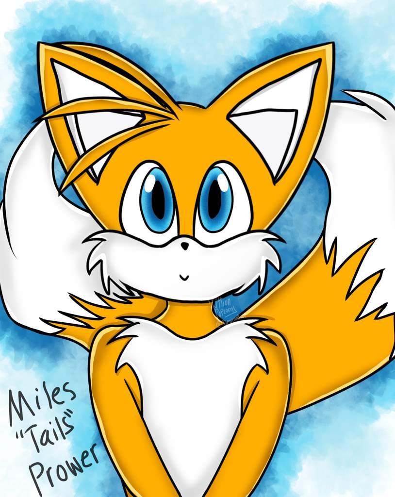 I Drew My Boi Tails Sonic The Hedgehog Amino