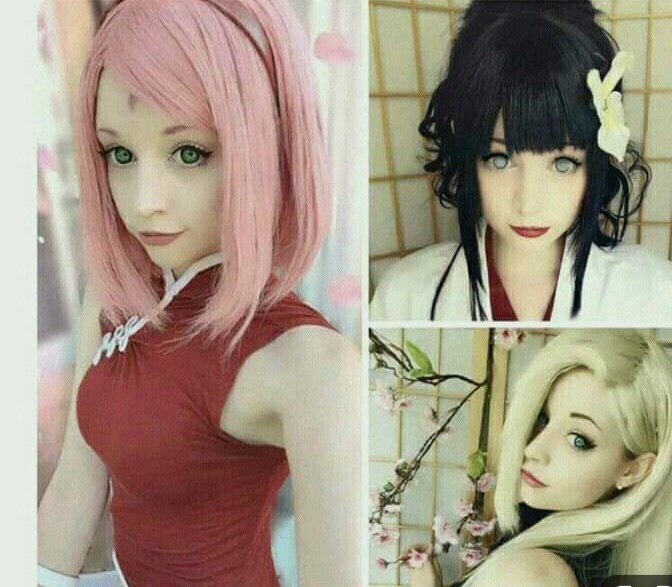 Косплей Сакура Хината Ино ️ ️ ️ Wiki Anime Amino