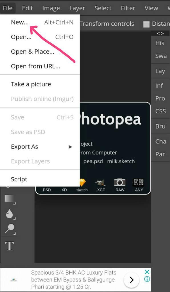 How Add A Gif Using Photopea Editing Designing Amino