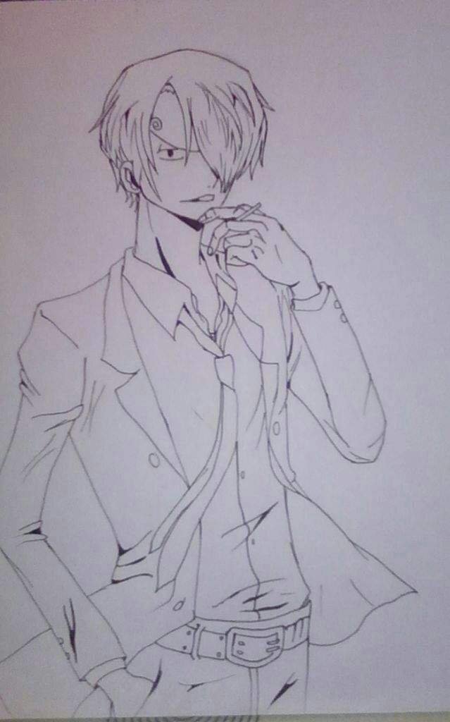 Un Pequeño Dibujo De Sanji •one Piece• Amino