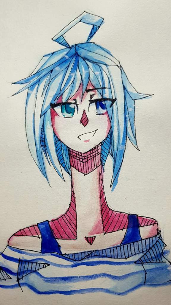 Gouache experiment on Piko | Vocaloid Amino Gouache experiment on Piko | Vocaloid Amino