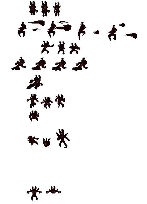 Zalgo Sprite Sheet Original Sprite Sheet By Your Favorite Canadian Youtuber Eh Sprite Edited