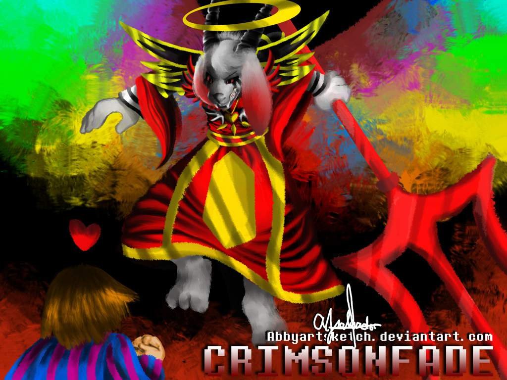 Crimsonfades God Of Hyperdeath Undertale Amino
