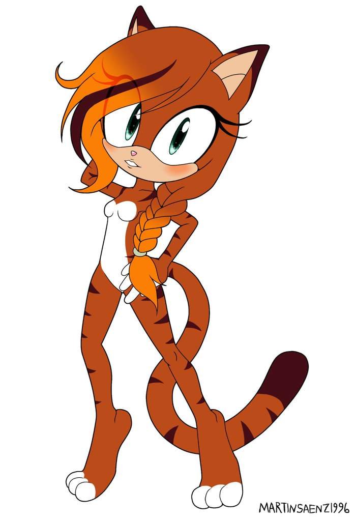 Commission Natalie Tigress Sonic The Hedgehog Amino 
