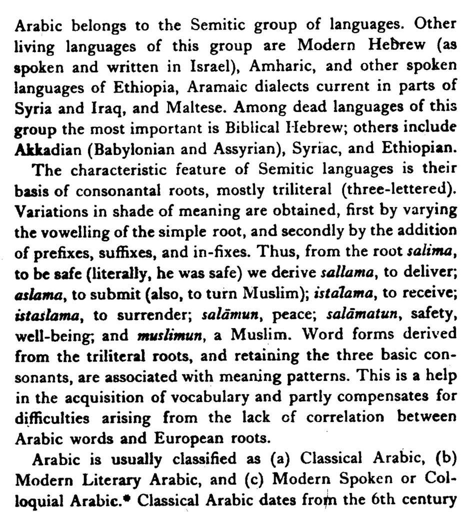The Arabic Language 1 Learning Arabic Amino