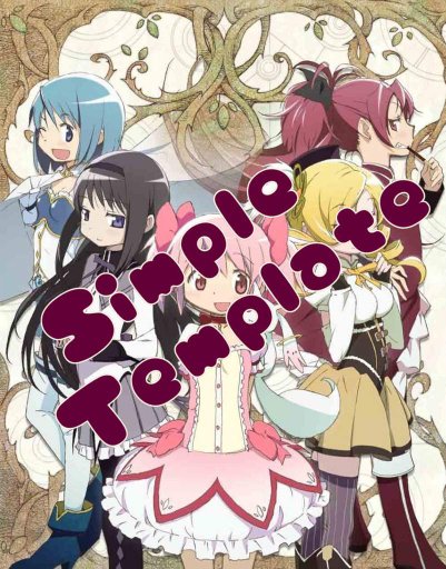 Official Amino OC Template Simple Version Wiki Madoka Magica Amino