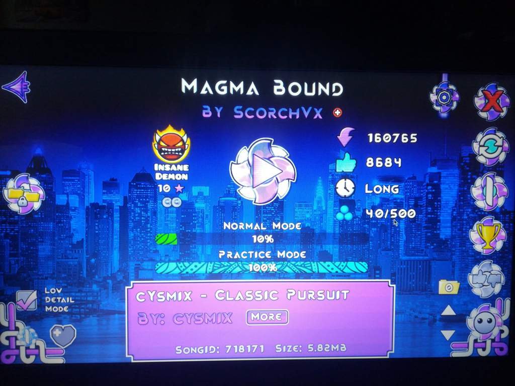Magma Bound Geometry Dash Amino