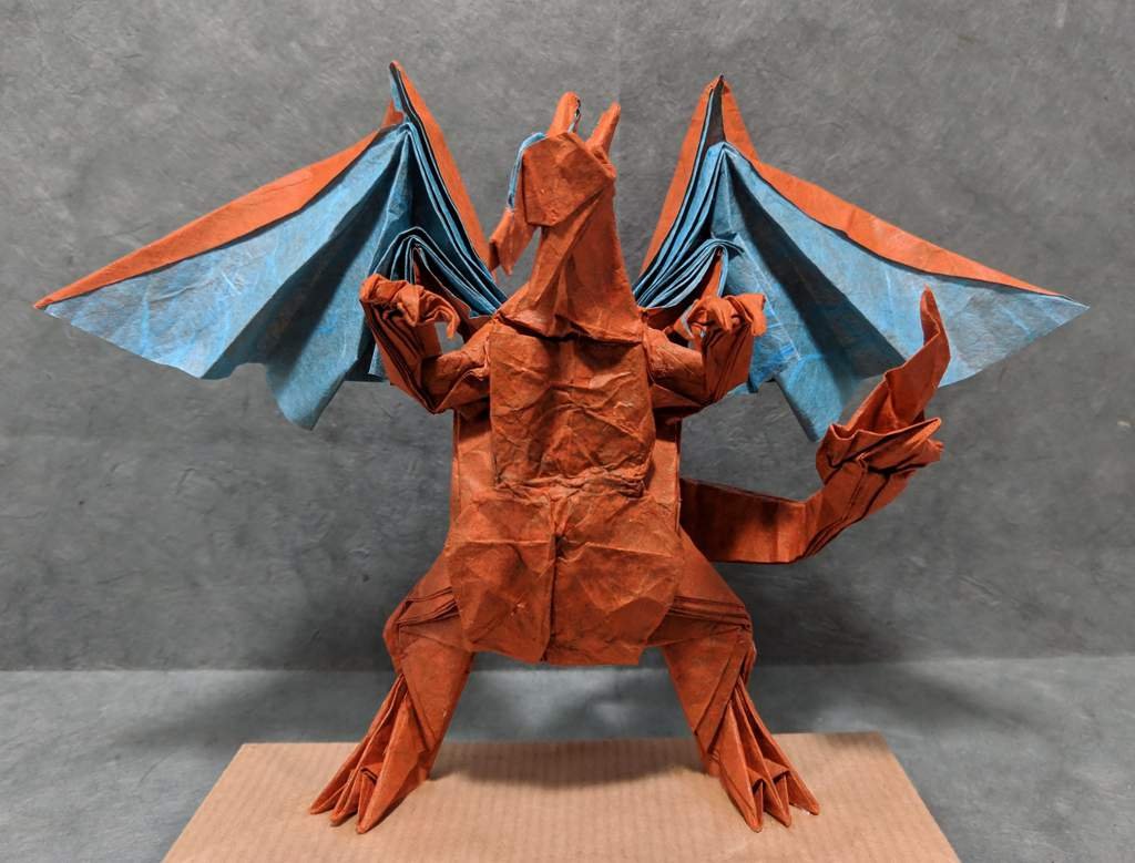 Origami Charizard Pok mon Amino origami-charizard-pok-mon-amino