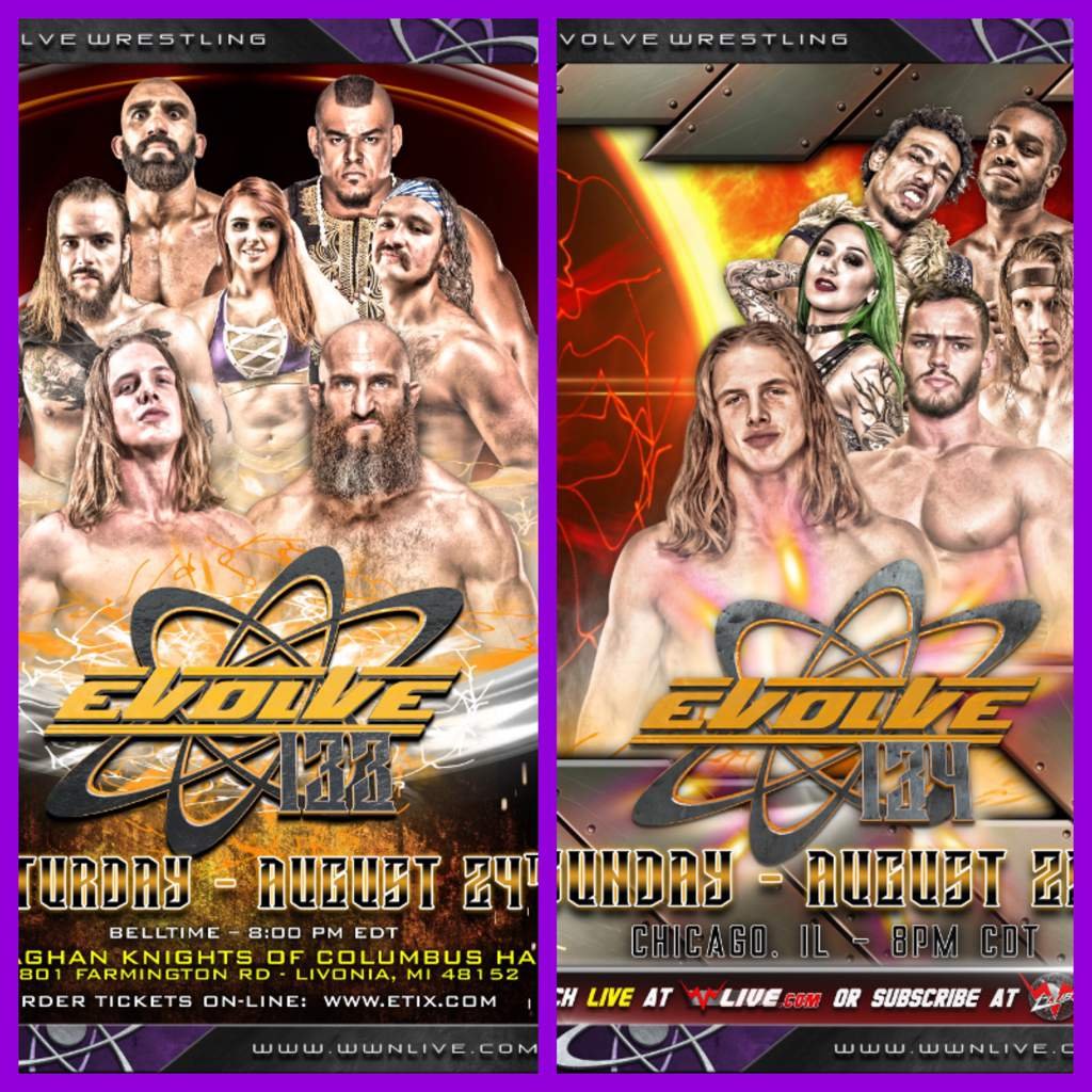 Evolve 133 And 134 Thoughts And Reactions Wrestling Amino