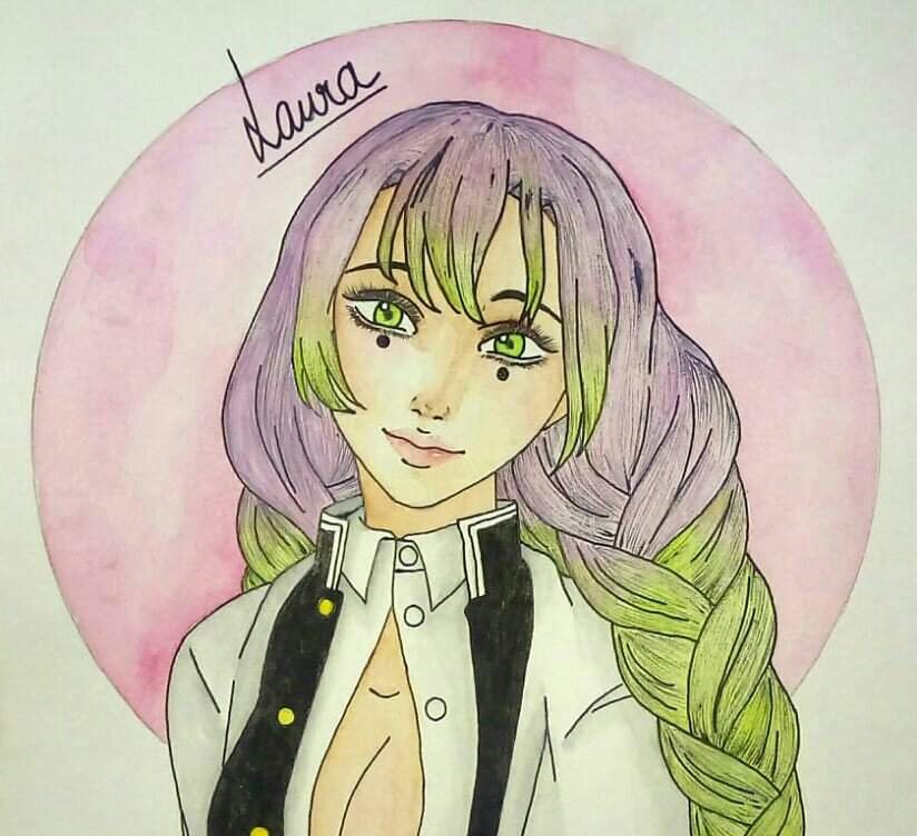 Introduction Mitsuri Kanroji Fanart Demon Slayer Kimetsu No Yaiba Amino