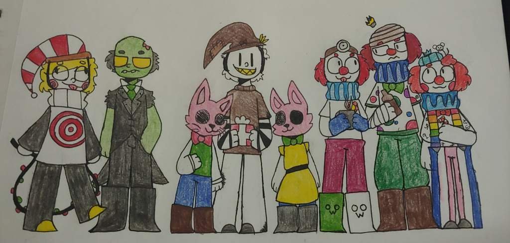So I Drew Some Myths Getting Ready For Christmas Already Myths