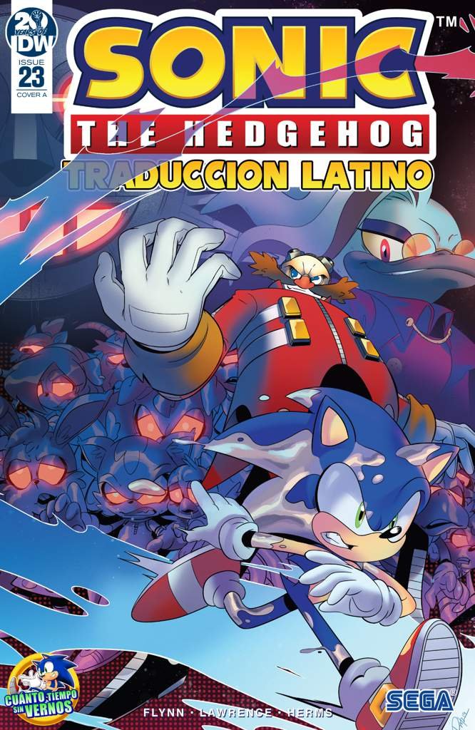 Sonic The Hedgehog 23 Comic Idw Traduccion Español Sonic The