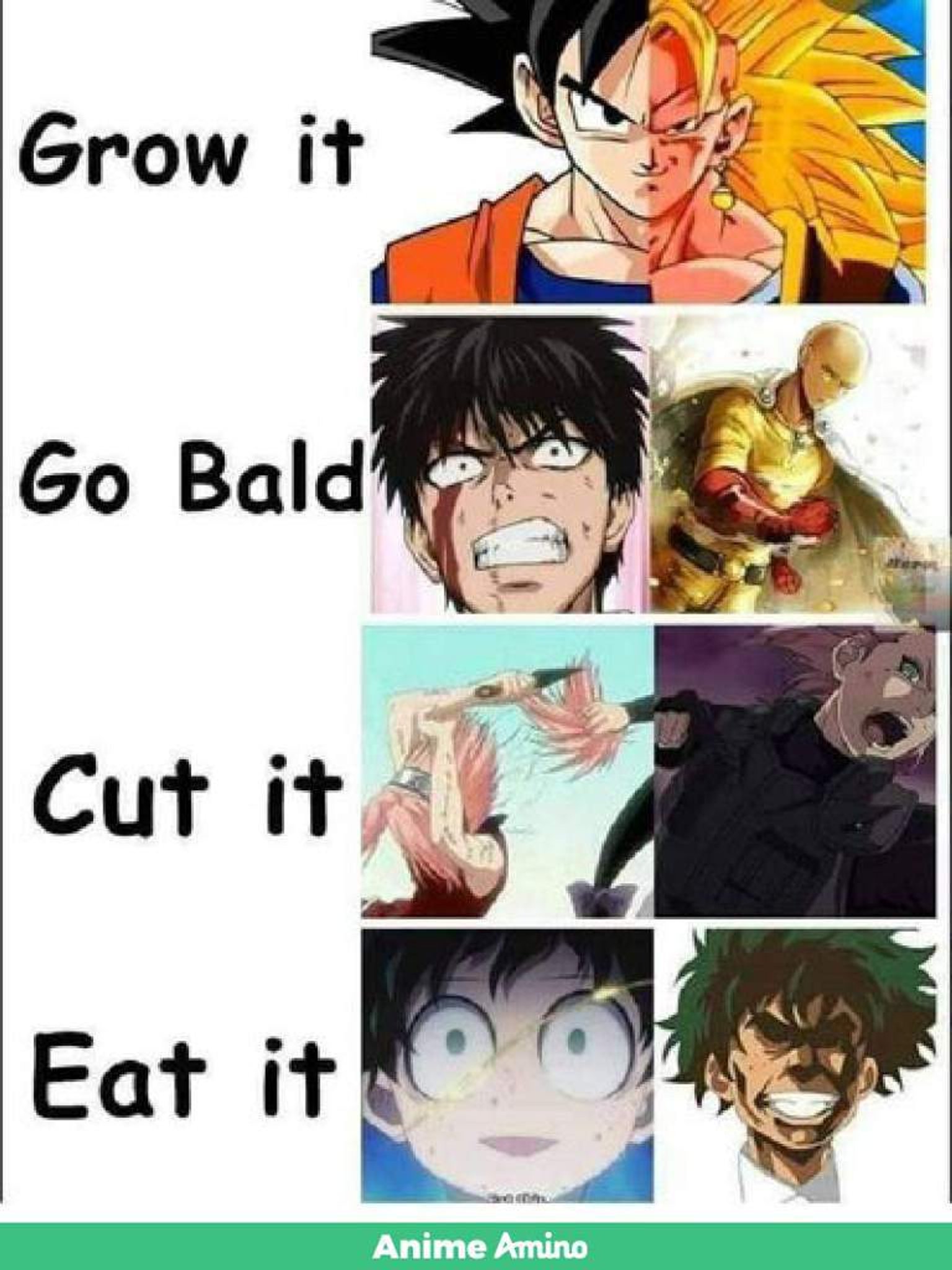 Why Do Anime Characters Love Hair So Much Anime Amino