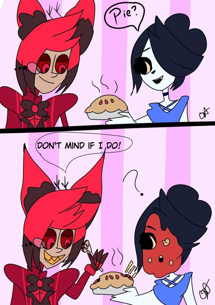 Cari Pranks Alastor Epic Fail Comic Part 1 Hazbin Hotel Official Amino
