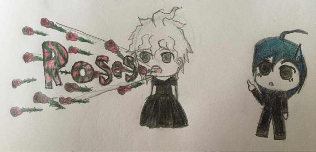 Nagito Screaming Roses Danganronpa Amino